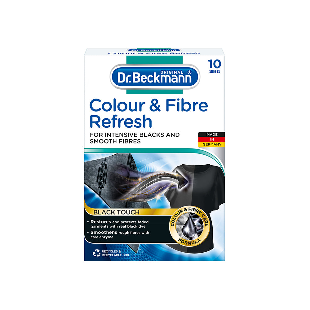 Colour & Fibre Refresh Black-10pcs | Dr Beckmann NZ